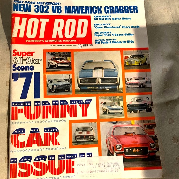 Other | 1971 Hot Rod Magazine | Poshmark